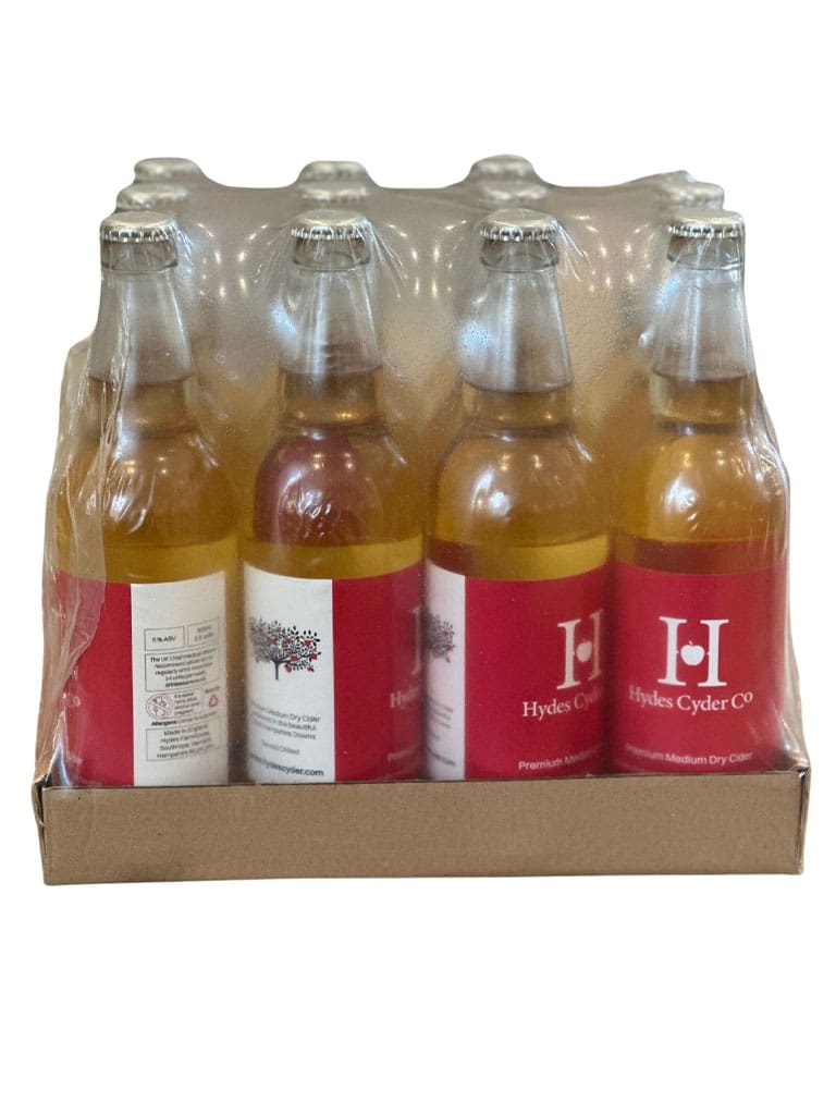 Premium Medium Dry Cider - 12 Bottles - Shrink wrapped crate | Hydes ...